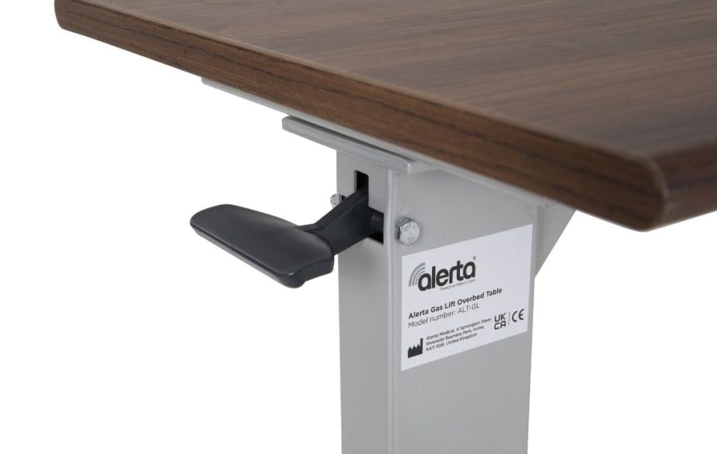 Alerta Gas Lift Overbed Table - Arden Care