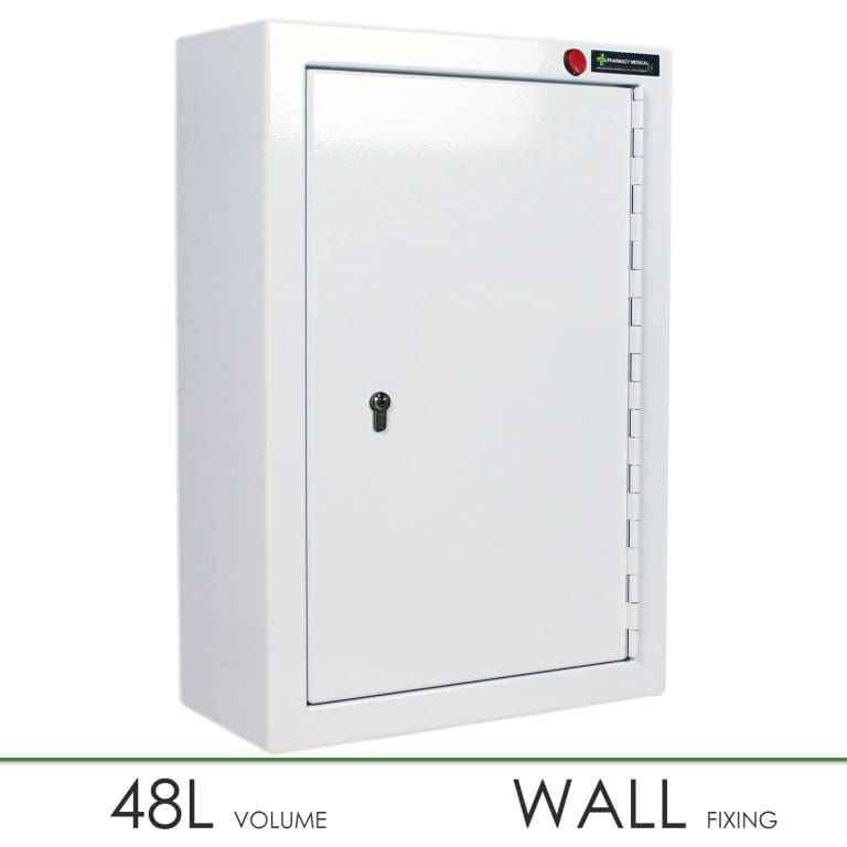 Controlled Drugs Cabinet with Warning Light - 48 Litre - Arden Care